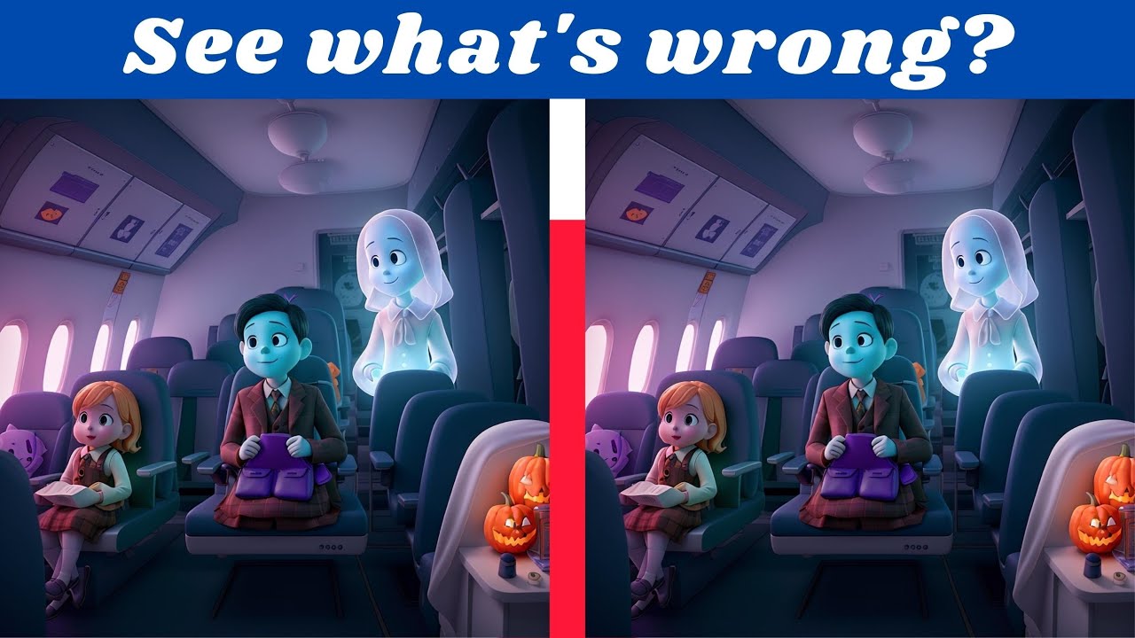 Spot-the-difference, Halloween Puzzling Quest. Test Your Observation ...