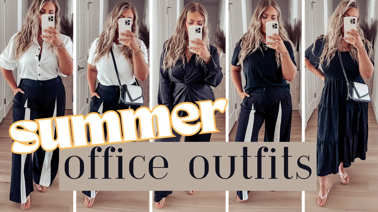 7 Must-Have Summer Office Outfits | Stylish & Comfortable | Midsize TRY ...