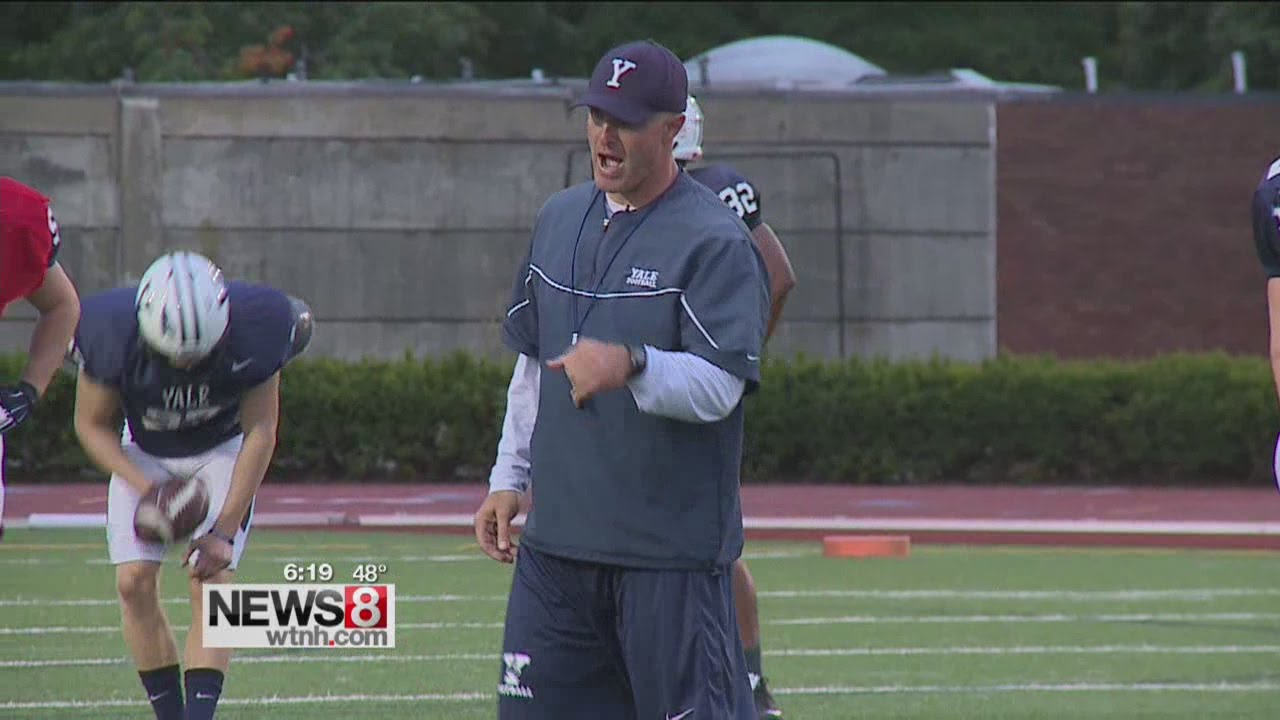 Tony Reno talks tackling at practice - YouTube