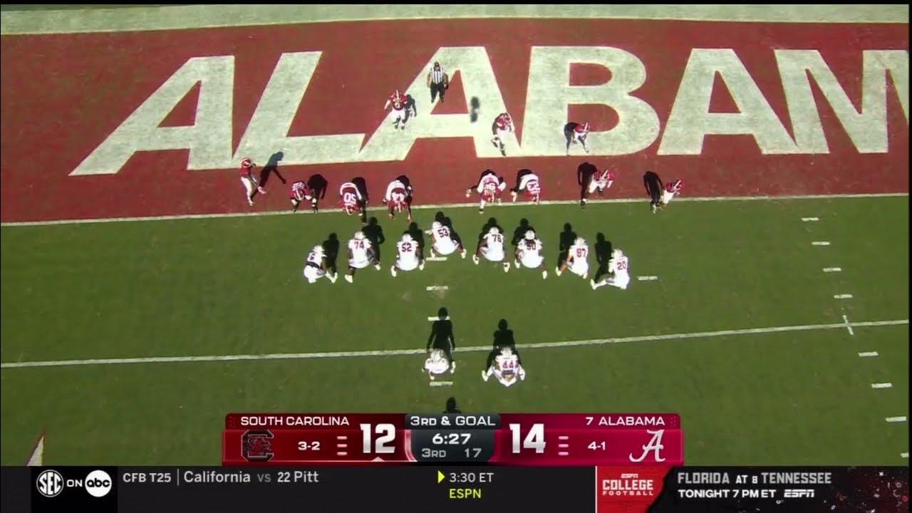 2024 USC vs Alabama - Rocket Sanders 1 Yd Touchdown Run - YouTube