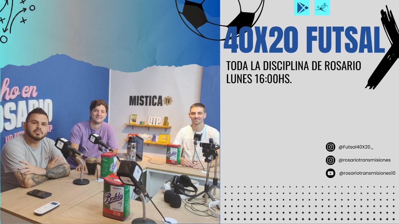 40x20 FUTSAL Con Leandro Daniele - Programa N°12 - YouTube