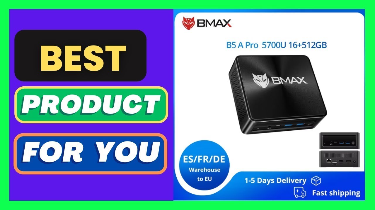 BMAX B5A Pro AMD Ryzen 7 Gaming Mini PC on Aliexpress!396 - YouTube