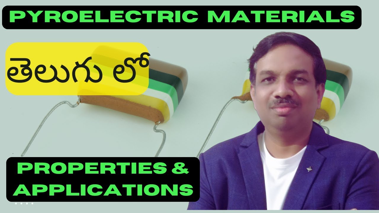 Lecture 7 Pyroelectric Materials: Properties and Applications - YouTube