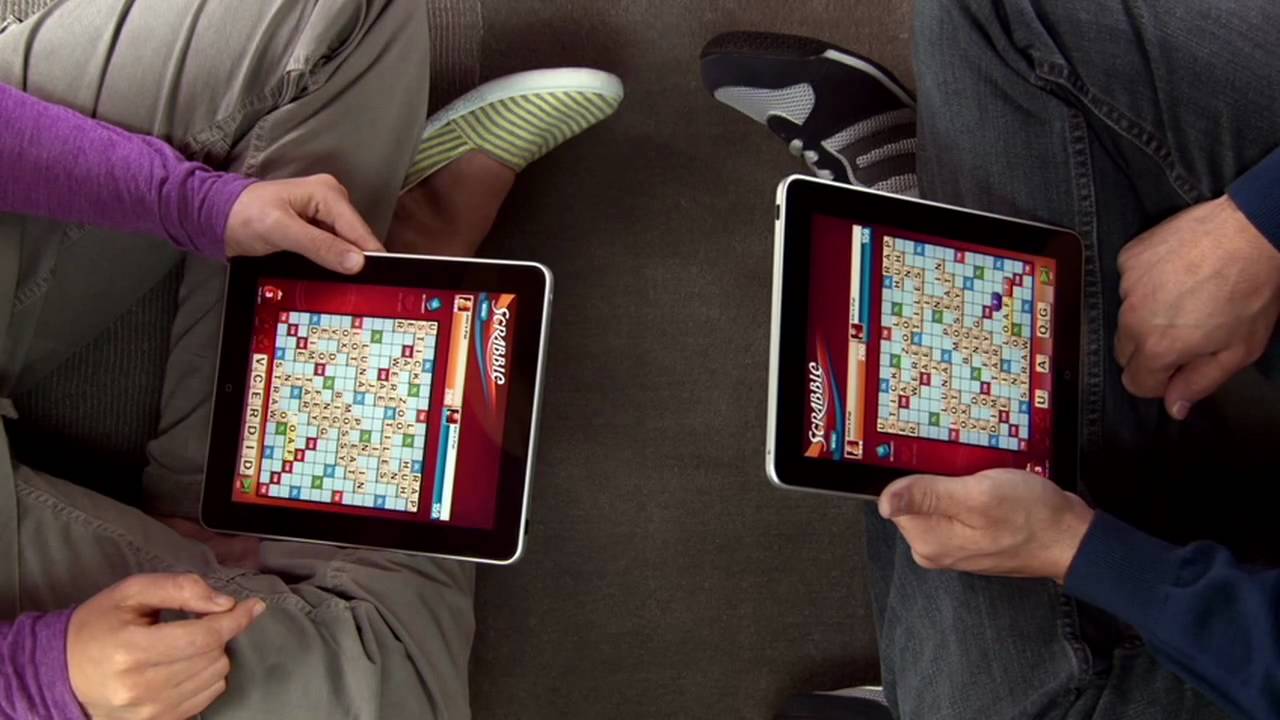 Apple iPad GuidedTour - SCRABBLE - YouTube
