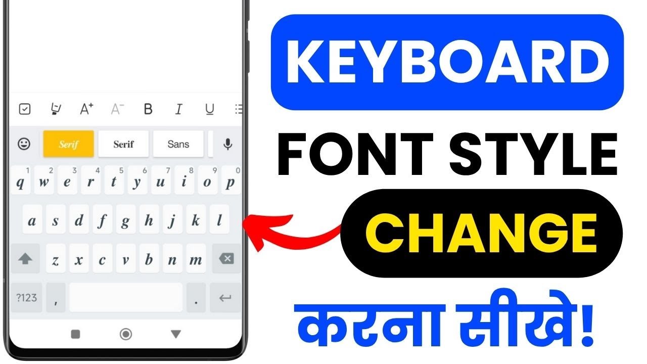 🔠 Change Keyboard Font Style Easily | Customise Typing Experience ...