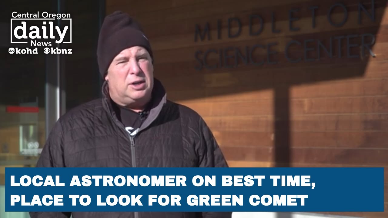 Where and when to look for the green comet in Central Oregon - YouTube