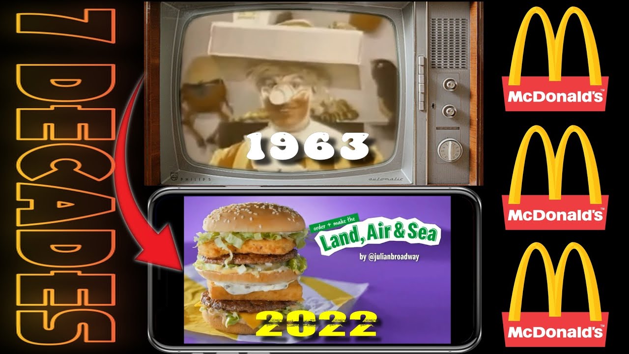 7 McDonald's Commercials From 7 Different Decades (1963-Present) - YouTube