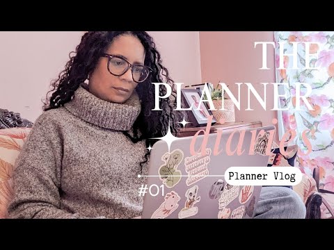 The Planner Diaries| Planner Vlog| Vlogging My Day-to-day Plans - YouTube