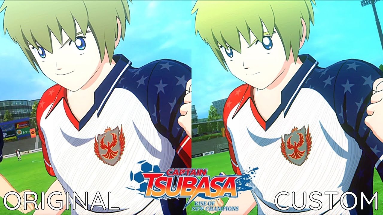 How to Create your Custom Character as Ryan Ortiz | Captain Tsubasa ...