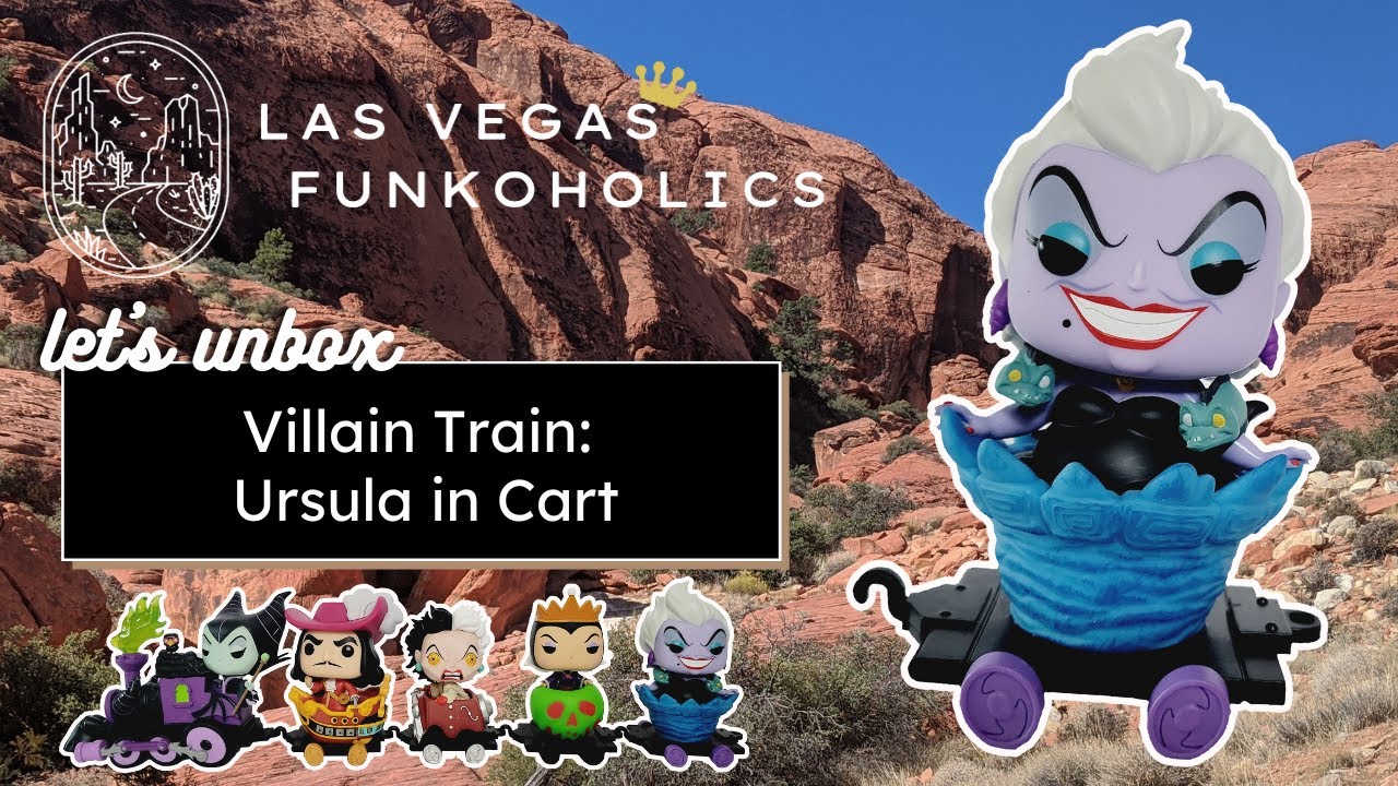 Let's Unbox: Funko Pop! Trains #17 Ursula in Cart (Disney Villains ...