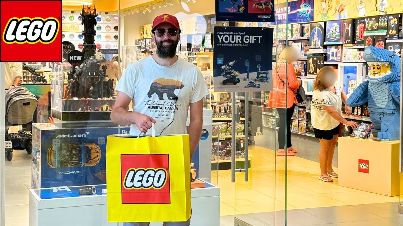 My Lego Store Visit August 2024 + Haul - YouTube