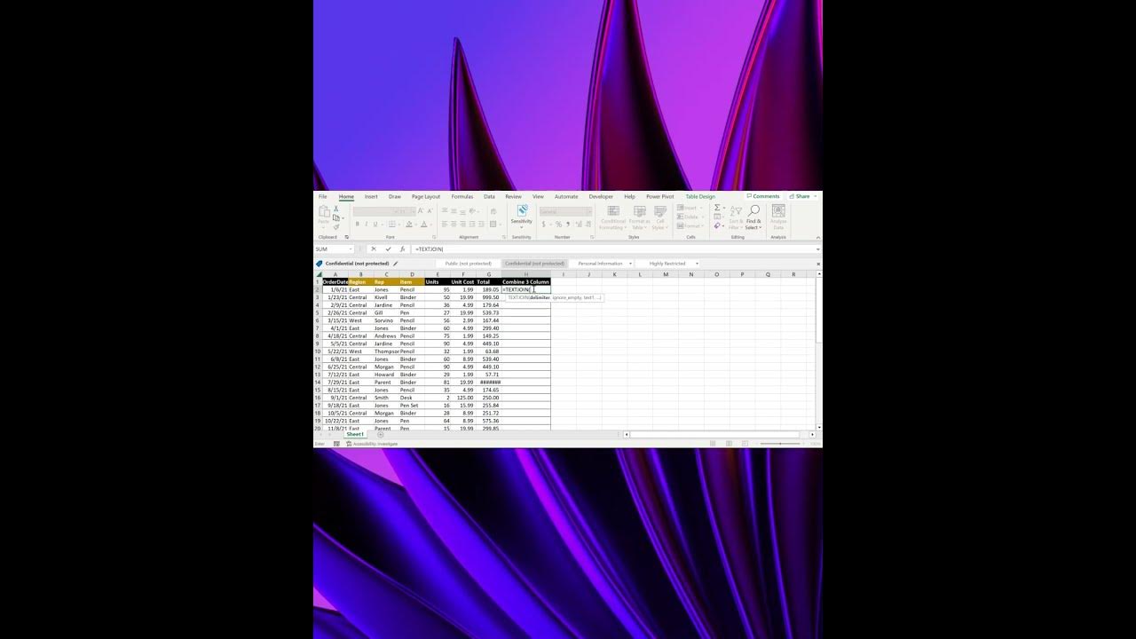 Why You Should Use Textjoin Formula In Excel Text Join Formula Advance Formula In Excel