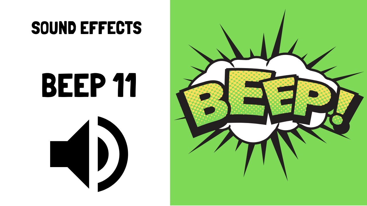 BEEP 11 Sound Effects No Copyright Music Free Download for YouTube ...