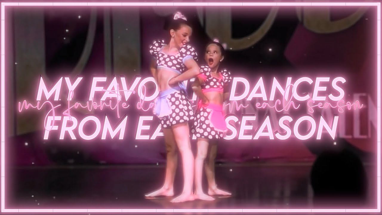 My Favorite Dances From Each Season! - YouTube