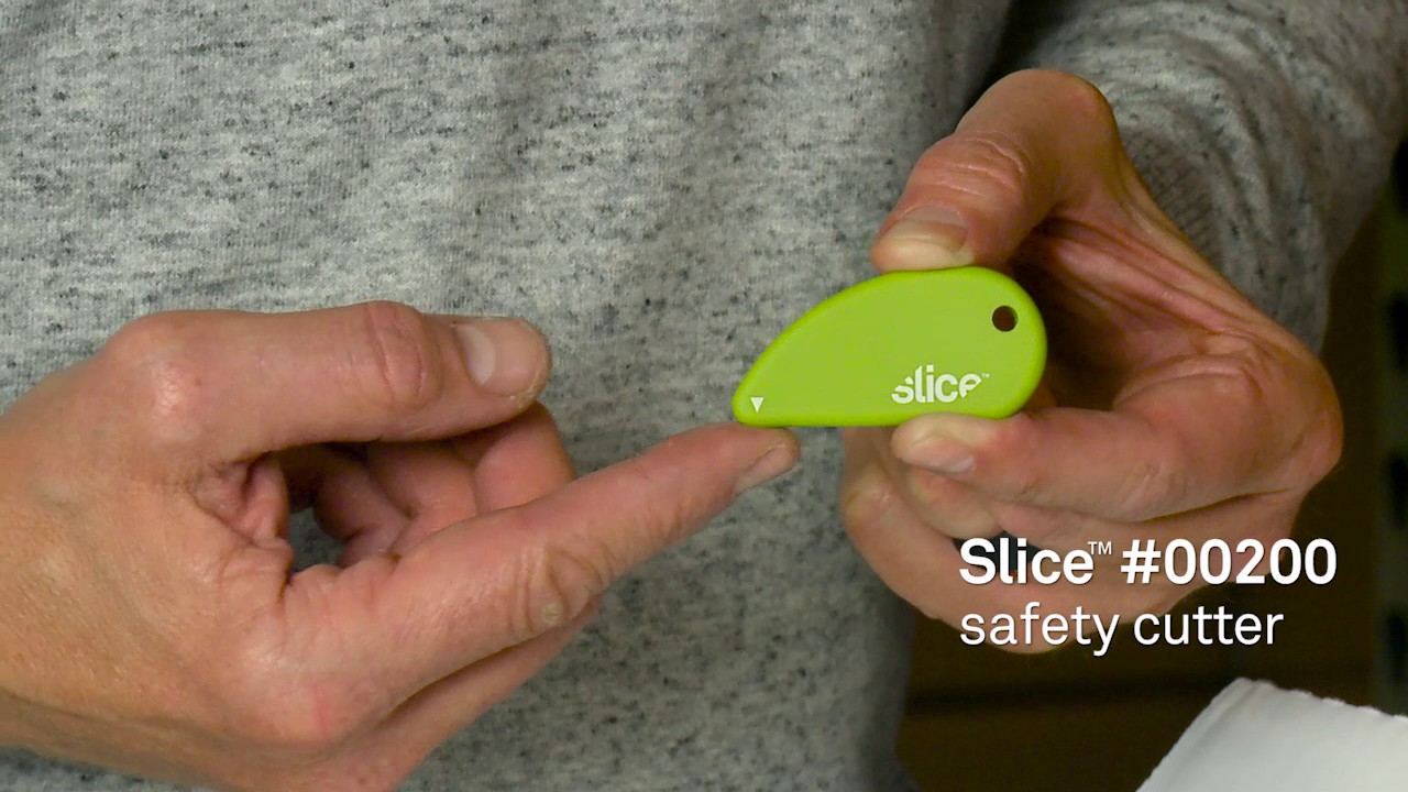 How to Cut Lab Liner With the Slice Safety Cutter - YouTube