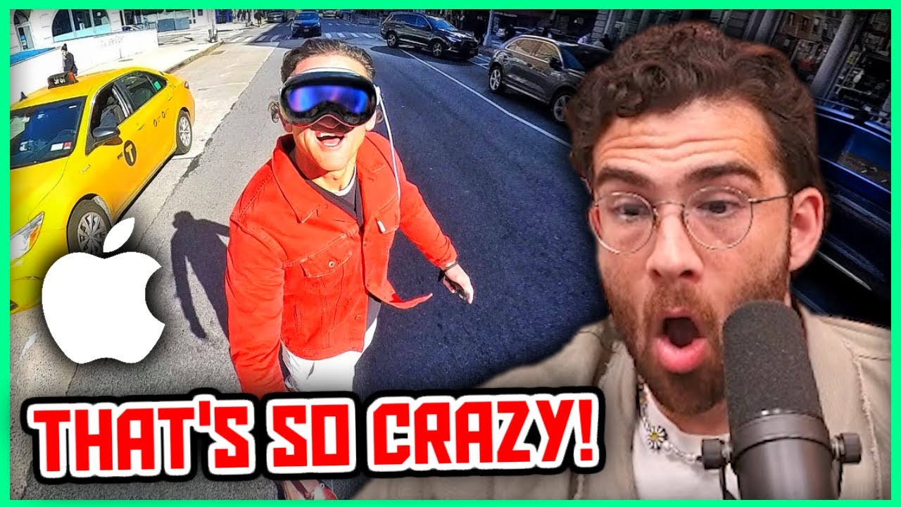 The Apple Vision Pro is WILD | Hasanabi Reacts to Casey Neistat - YouTube