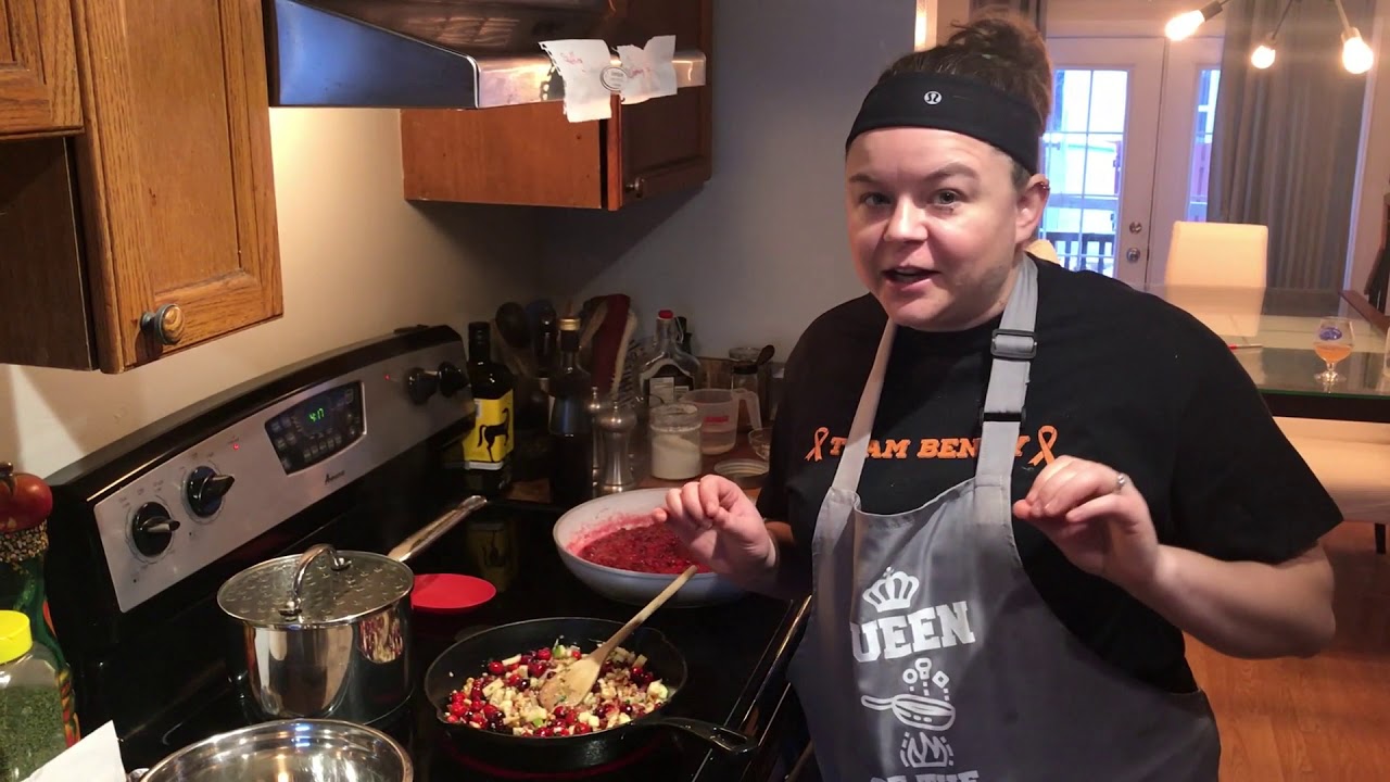 Sarah Cybulski Stuffed Pork Tenderloin - Master Chef Round 1 - YouTube