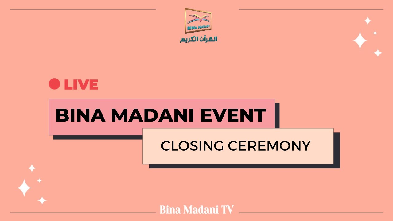 🔴 LIVE | BINA MADANI EVENT - Muslimah Bertalenta Untuk Bangsa - YouTube