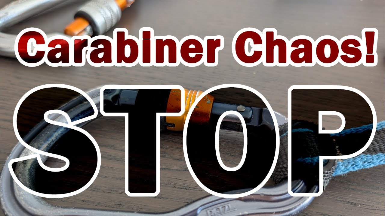 Carrabiner Rubber Stopper - Best Carabiner Keeper for Via Ferrata ...