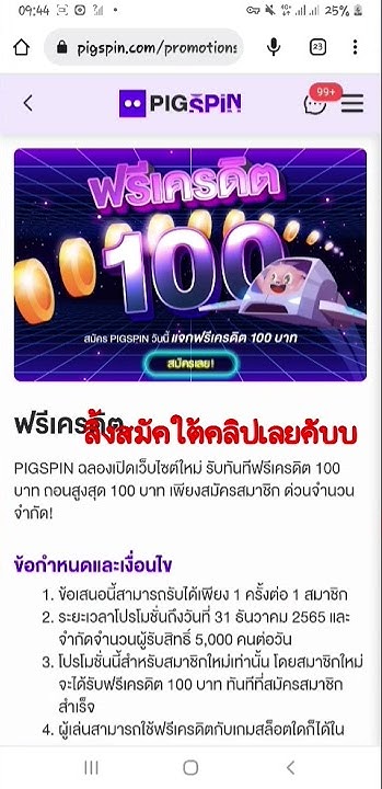 PIGSPINเปิดเว็บไซต์ใหม่ รับทันทีฟรีเครดิต 100 บาท สมัคคลิก https://pigspin.com/login?ref ...