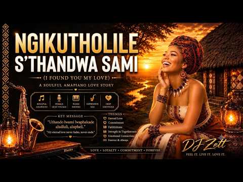 DJ Zett |🎷❤️ Ngikutholile S'thandwa Sami (I Found You My Love)    Soulful Vocal Amapiano Love Song