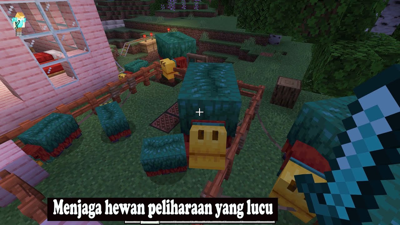 NGAKAK.. MENJAGA HEWAN PELIHARAAN YANG LUCU | MINECRAFT - YouTube
