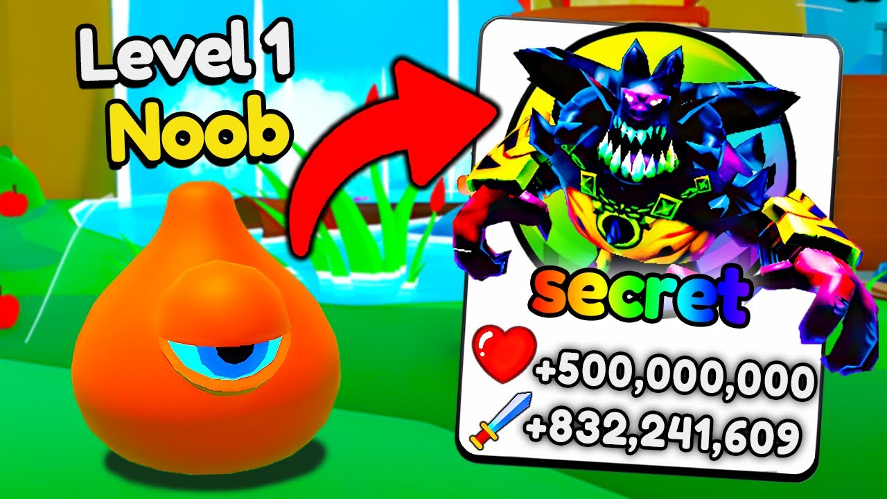 Starting over as NOOB with OP MONSTER In Monster Evolution! - YouTube