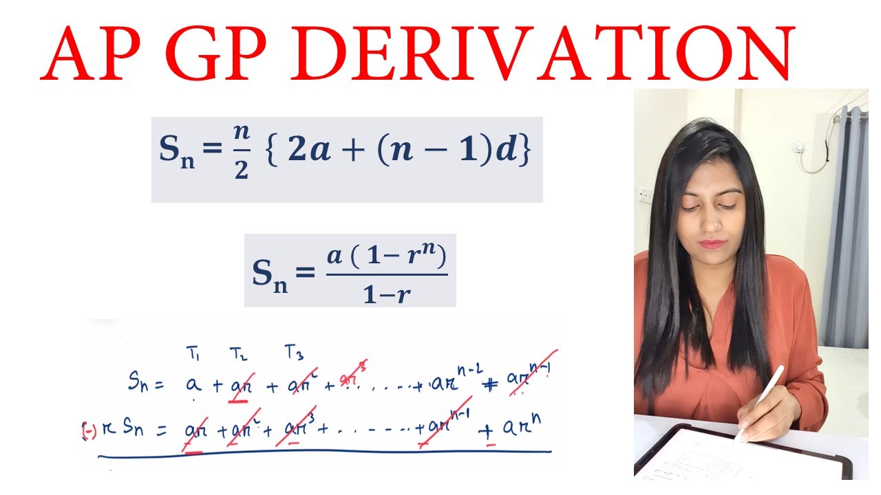 AP GP Derivation Of Sum Of First N Terms YouTube