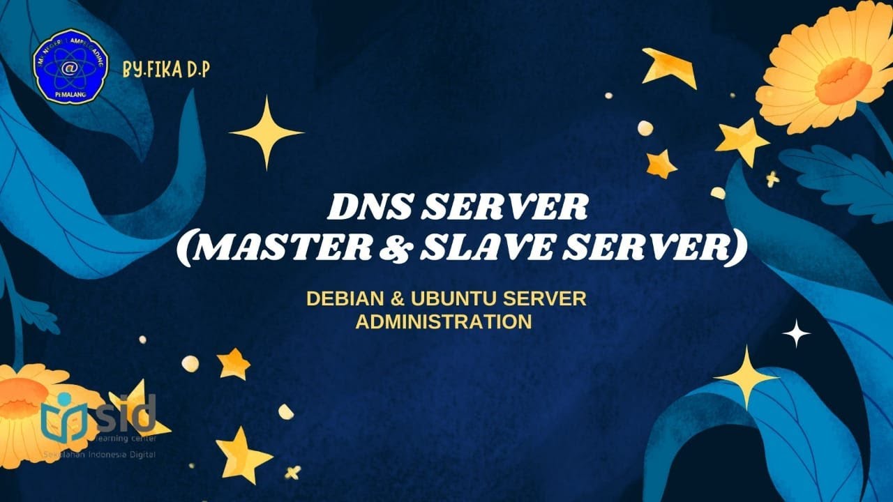 DNS SERVER MASTER & SLAVE SERVER || BAB 23 - YouTube