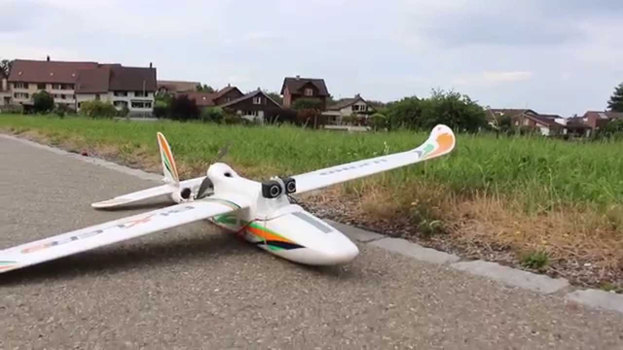 Bixler 2 RC-Airplane - allflyingstuff - YouTube