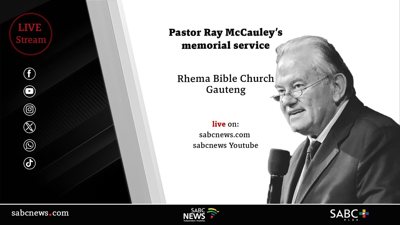 Pastor Ray McCauley’s memorial service - YouTube
