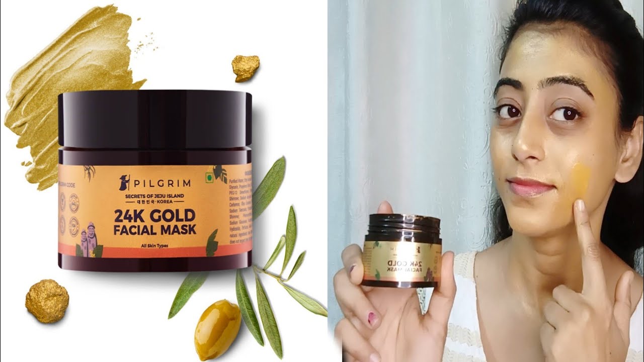 Pilgrim 24K Viral Gold Mask | Honest Review | Trying Viral Skincare ...