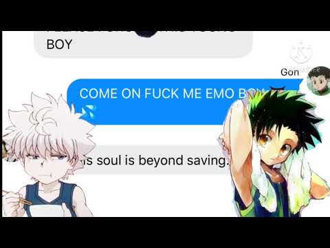 Gon is inlove with Illumi!?!? - Hunter x Hunter Texts//Emo boy Lyric ...