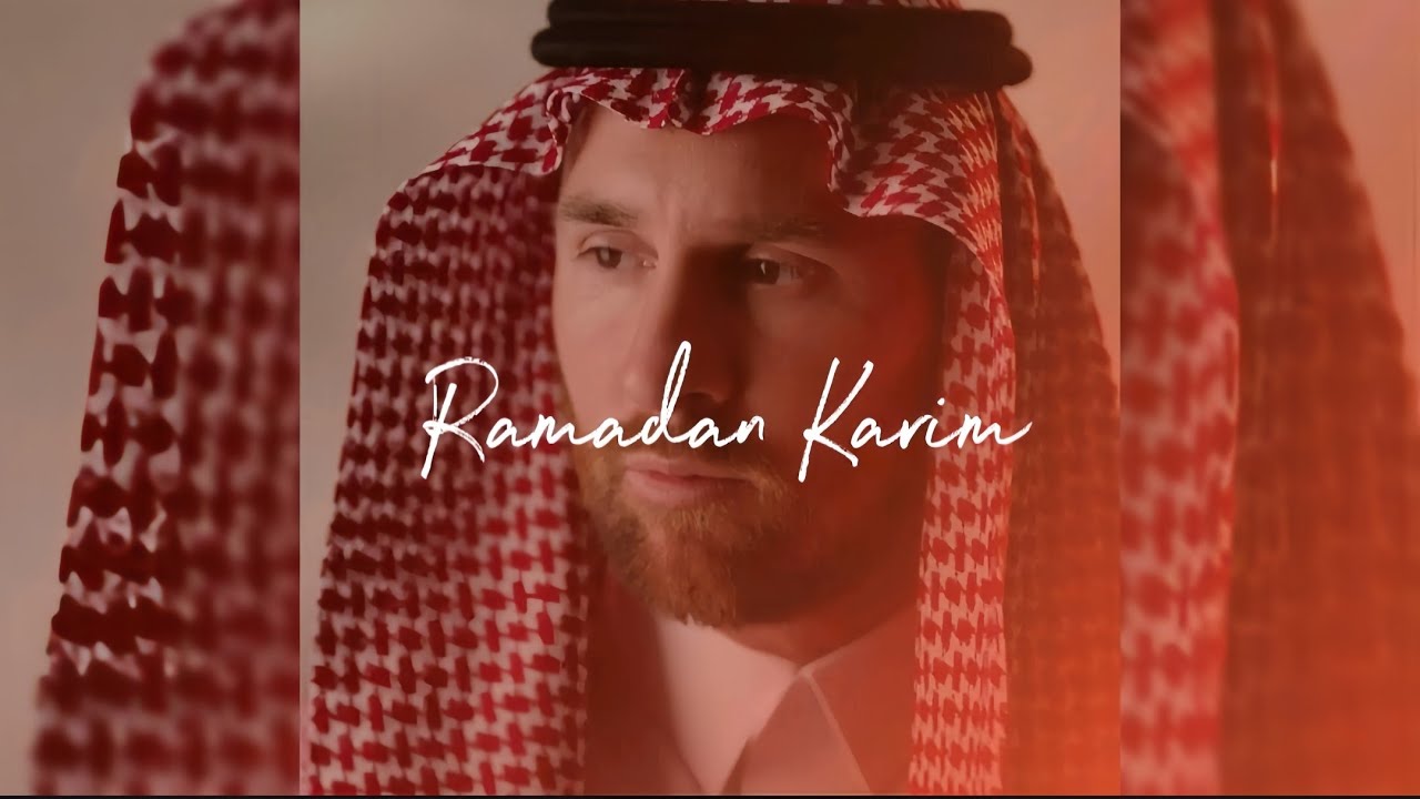 Lionel Messi in Saudi Arabian clothes ! 🤩 RAMADAN KARIM - YouTube