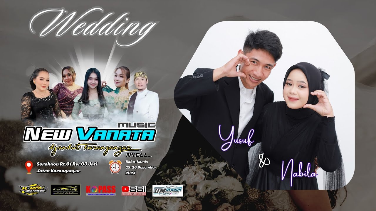 LIVE📡Part 2 VANATA MUSIC || PERNIKAHAN YUSUF & NABILA || DM REBORN ...