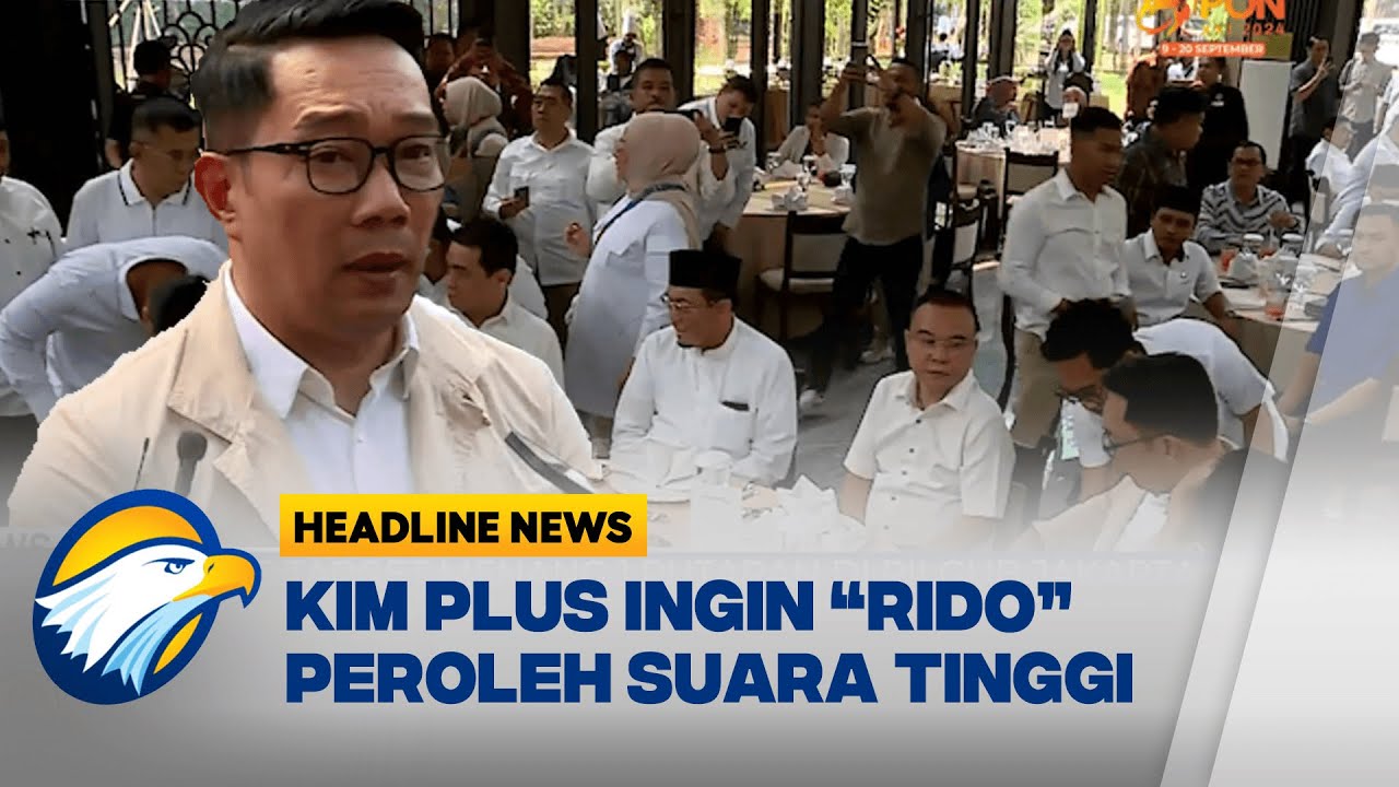 [HEADLINE NEWS 16/09] KIM Plus Target Menang 1 Putaran di Pilgub ...