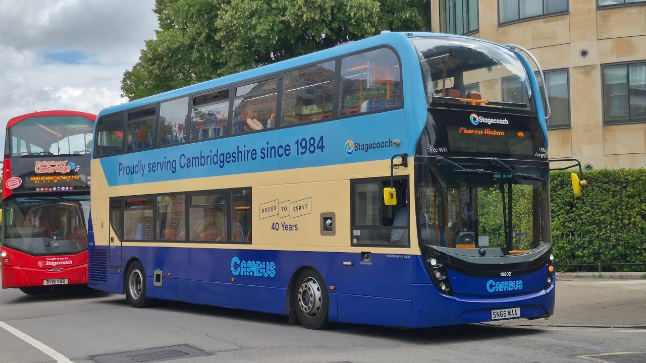 Buses around Cambridge | July 2025 - YouTube
