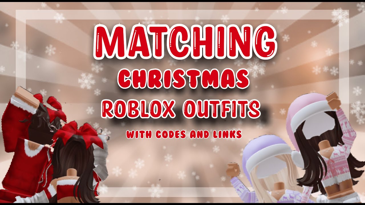 matching christmas roblox outfits * WITH CODES + LINKS * | utqpia - YouTube
