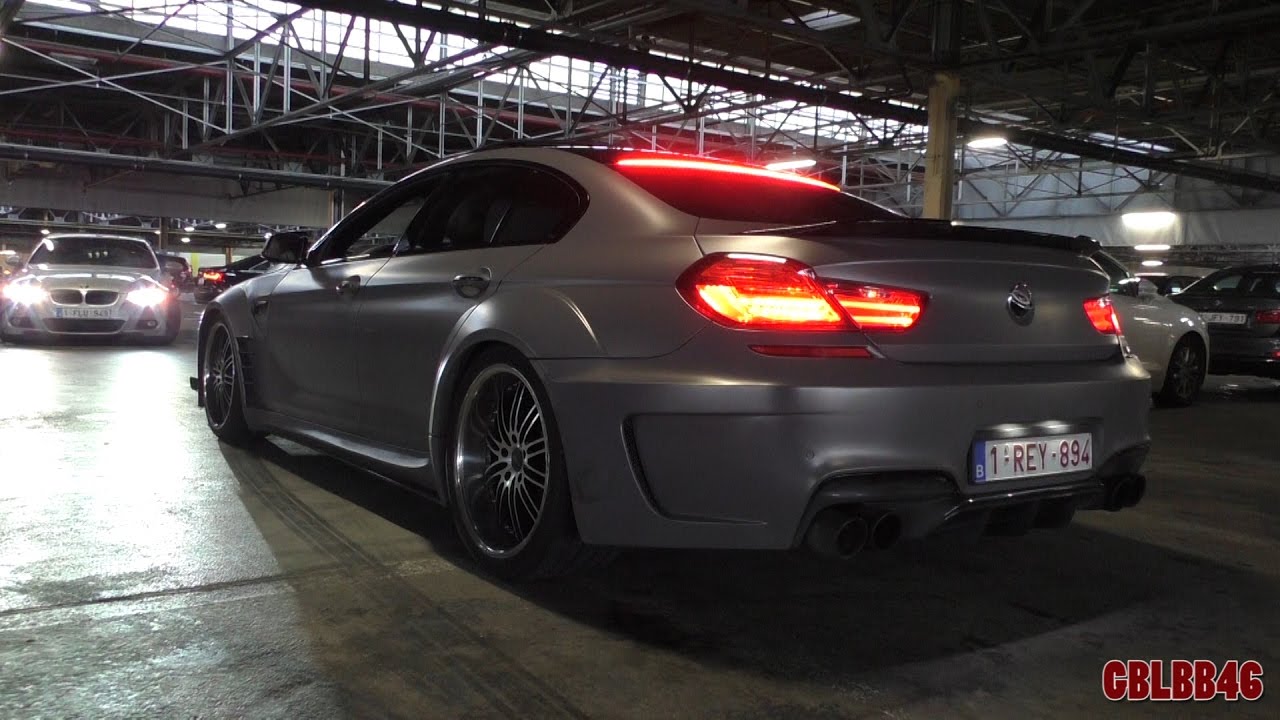 WIDEBODY BMW M6 580HP PP-PERFORMANCE | LOUD REVVING AND ACCELERATIONS ...
