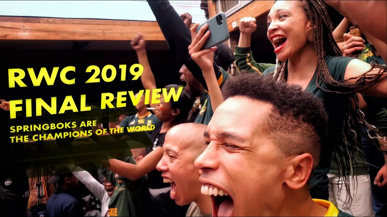 RWC 2019 - Final Review - Boks Win the World Cup - YouTube