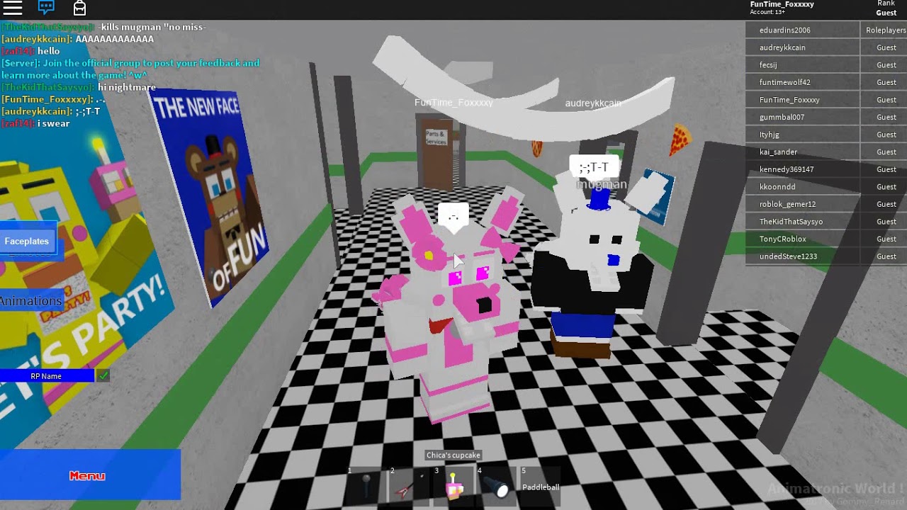 FunTime Foxy Playz. Roblox - YouTube