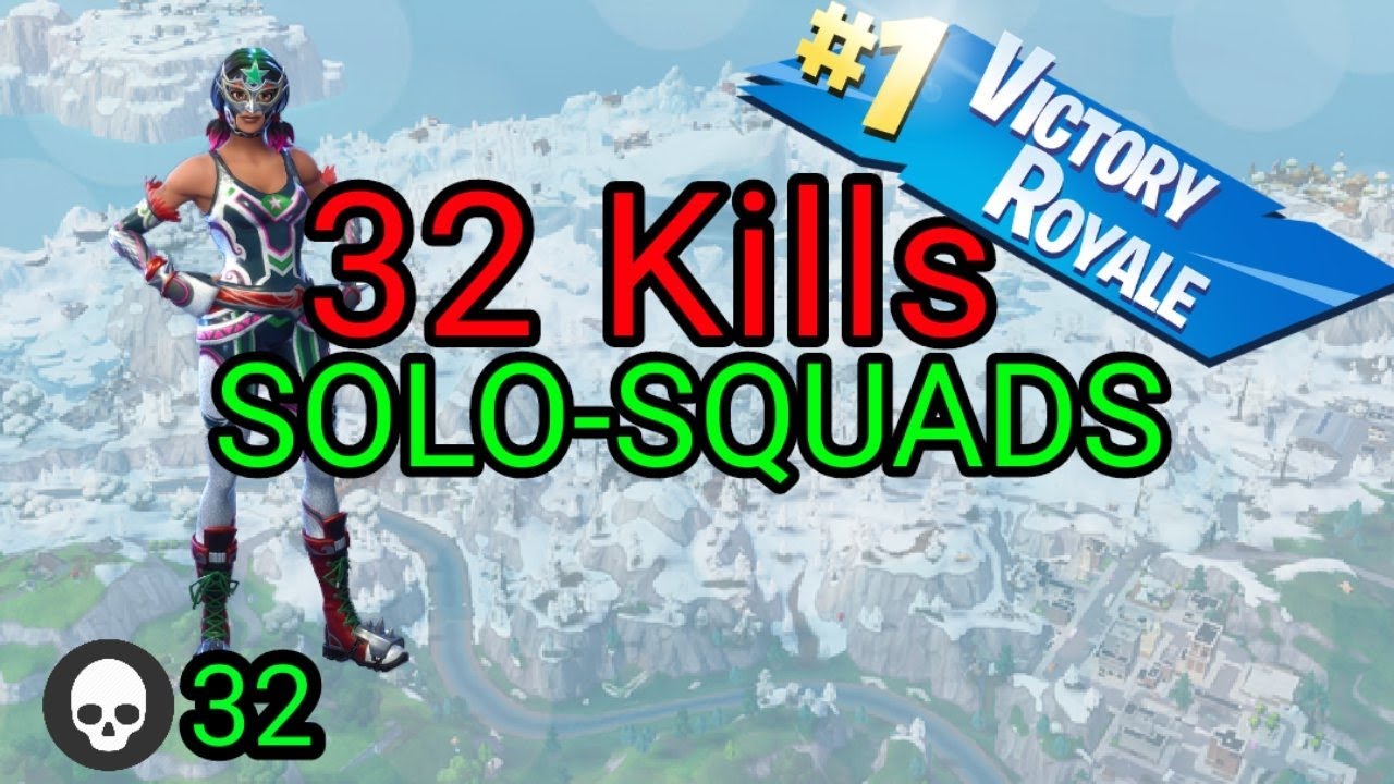 INSANE 32 KILL SOLO VS SQUAD WIN ON PC | FORTNITE BATTLE ROYALE - YouTube