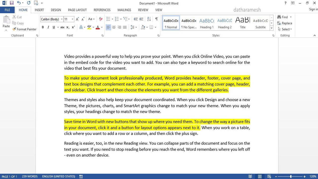 How To Remove Yellow Highlight In MS Word YouTube how-to-remove-yellow-highlight-in-ms-word-youtube