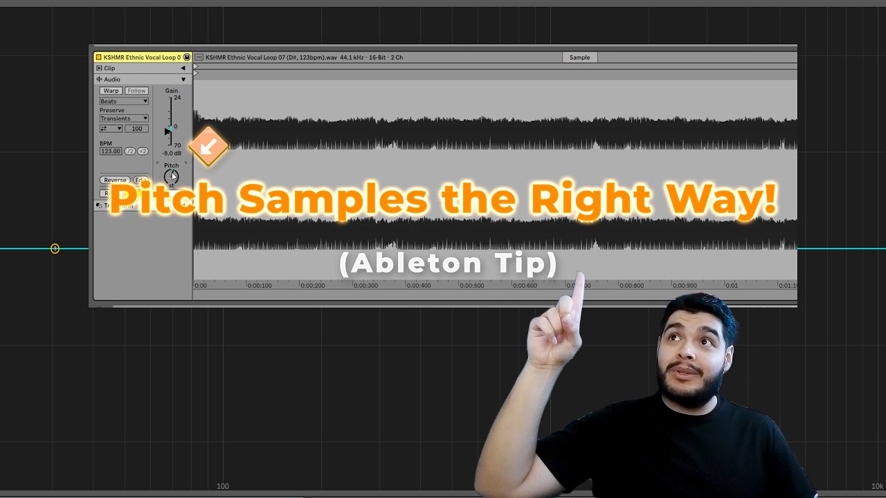 HOW TO: Pitch Audio Samples | Under 1 Minute (Production Tutorial ...