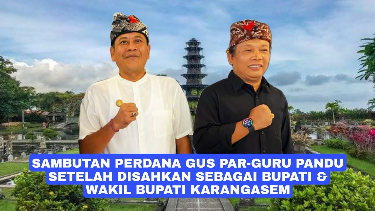 FULL‼️SAMBUTAN PERDANA GUS PAR-GURU PANDU PASCA SAH JADI BUPATI & WAKIL ...