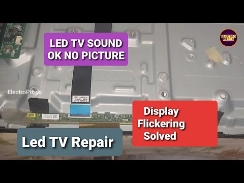 [Solution] Samsung LED TV Backlight Fix | Tv has sound but no Picture ...