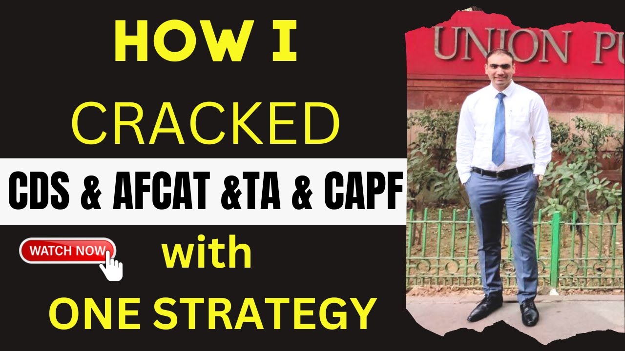 CDS Strategy 2023 | NDA Strategy 2023 | Toppers strategy | CDS 2023 ...