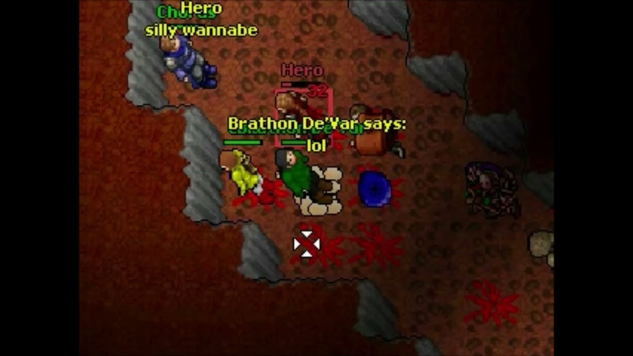 Old Tibia 7.0-7.1 - Hero Hunt (2002 Nova) - YouTube