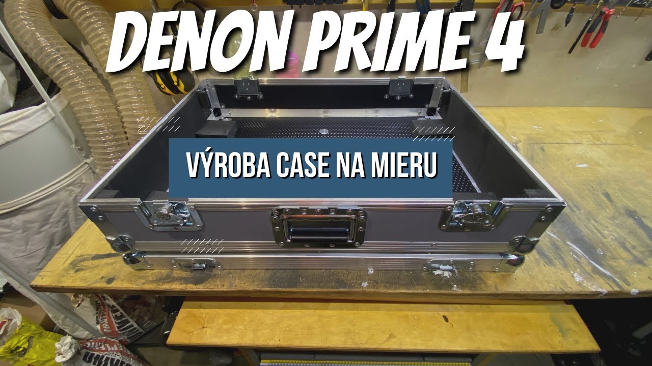 Výroba prepravného CASE DENON PRIME 4 - YouTube