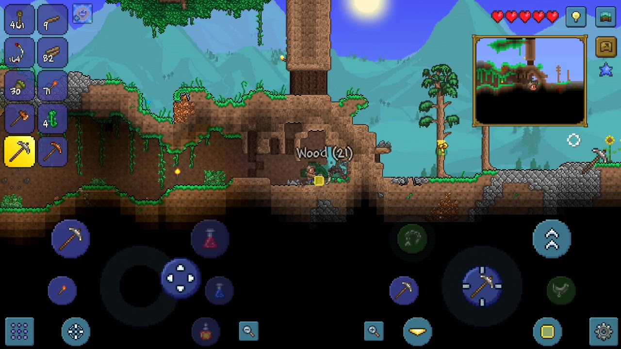 Terraria gameplay ep 2 - YouTube
